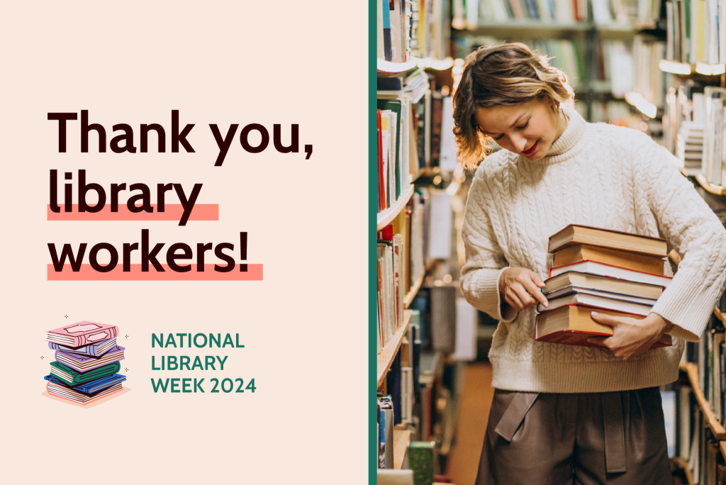 Today is National Library Workers Day! - Patrick Windhorst